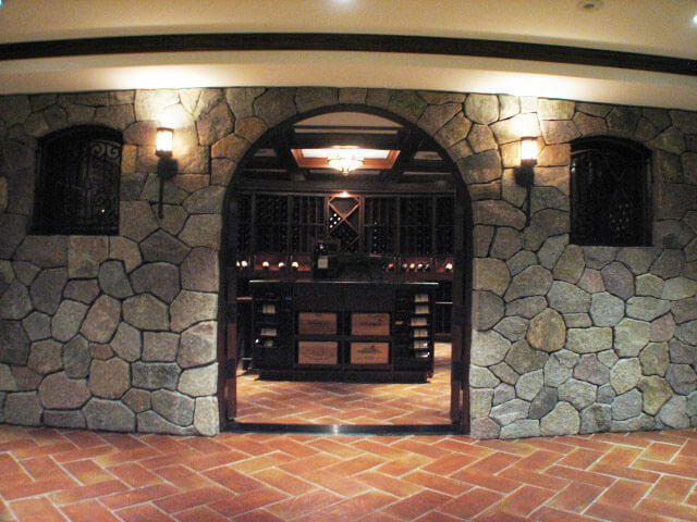 Lower Level Wine Cellar & Lounge - CWC Design